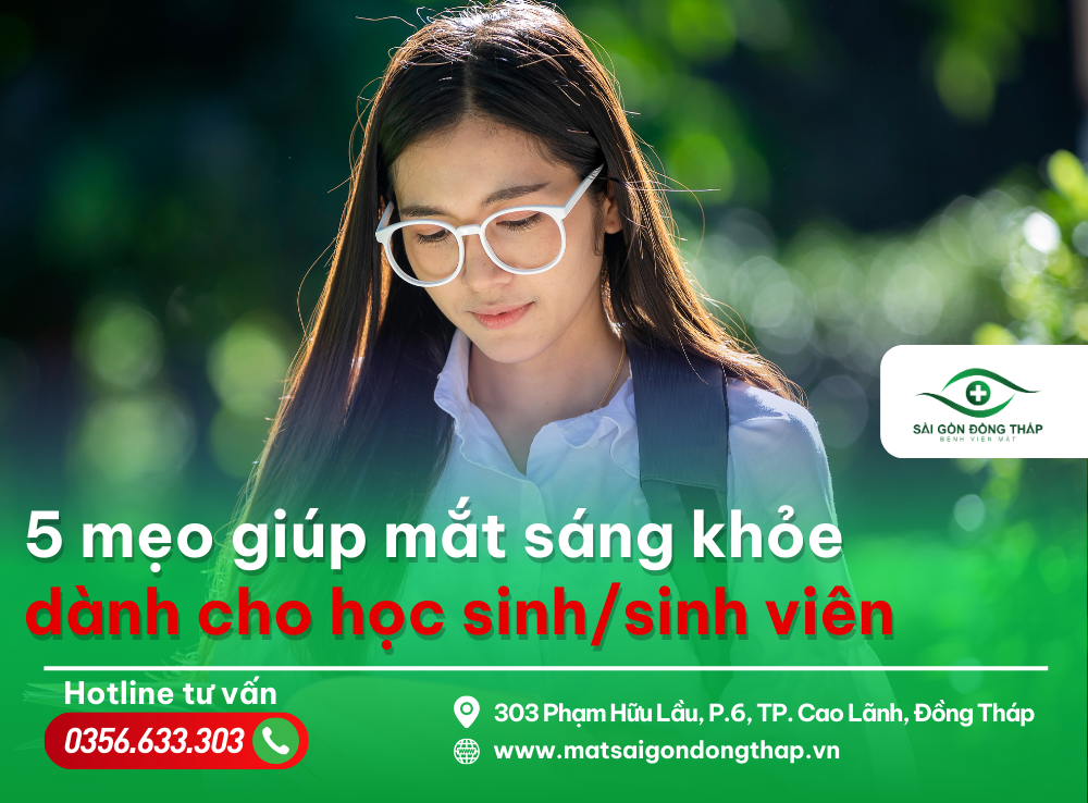 5 mẹo giúp mắt sáng khỏe cho các bạn học sinh, sinh viên - Bệnh Viện ...